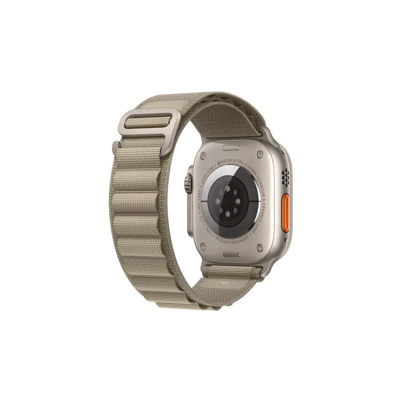 ساعت هوشمند اپل واچ Ultra 2 مدل Titanium Olive Alpine loop-49MM MREY3LL ...