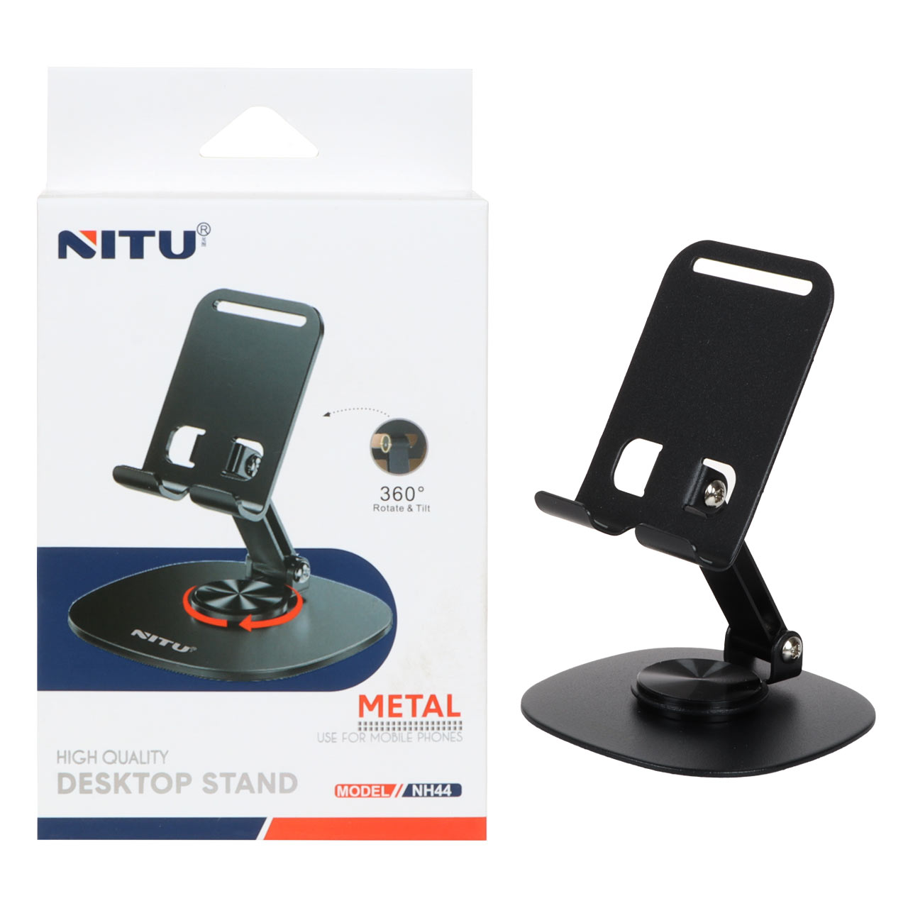 هولدر گوشی موبایل NITU مدل NH44 - مشکی - فروشگاه - پنل فروشگاهی eways