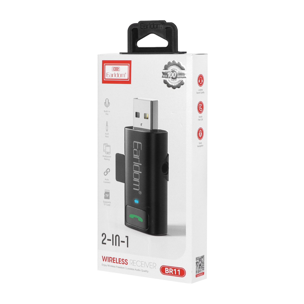 دانگل بلوتوث Earldom مدل ET-BR11 - مشکی - فروشگاه - پنل فروشگاهی eways