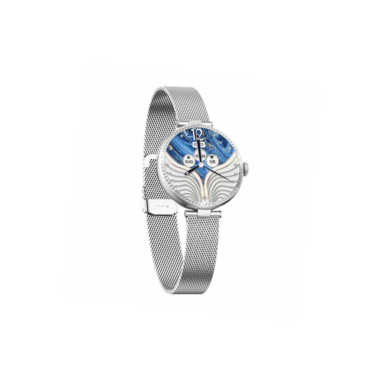 ساعت هوشمند Glorimi مدل Lady Watch GL1 - نقره ای (گارانتی 18 ماهه شرکتی ...