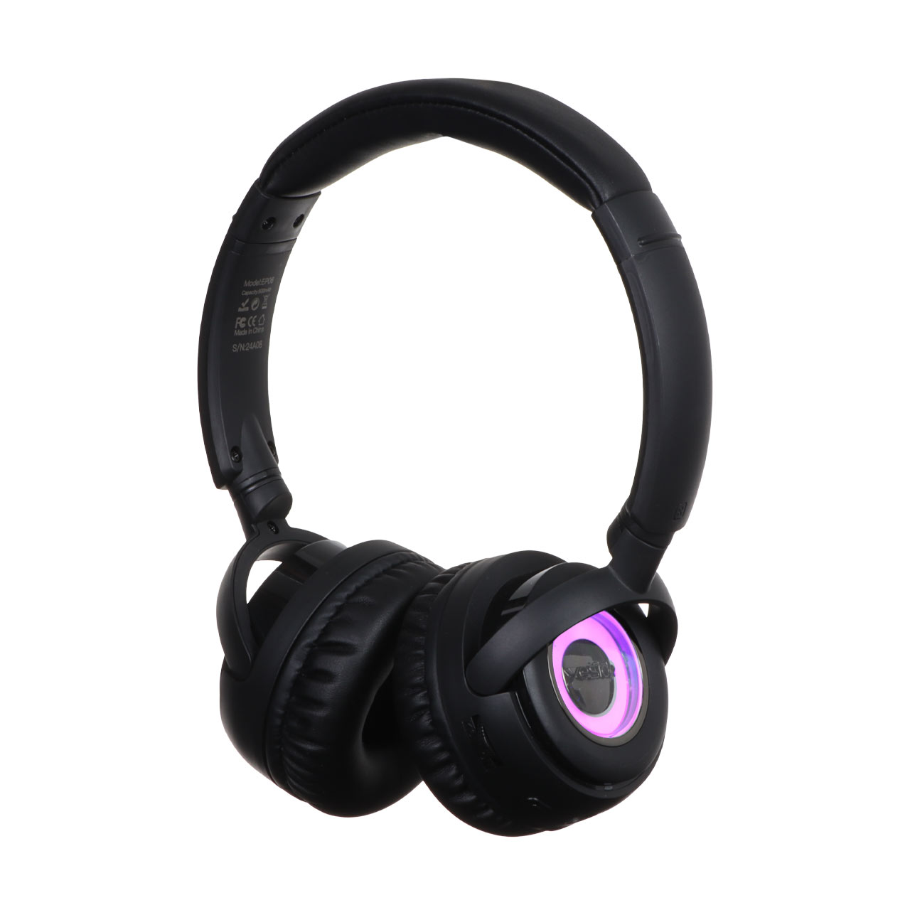 هدفون بی سیم Yesido مدل EP06 ، با نورپردازی RGB - مشکی (گارانتی 18 ماه ...