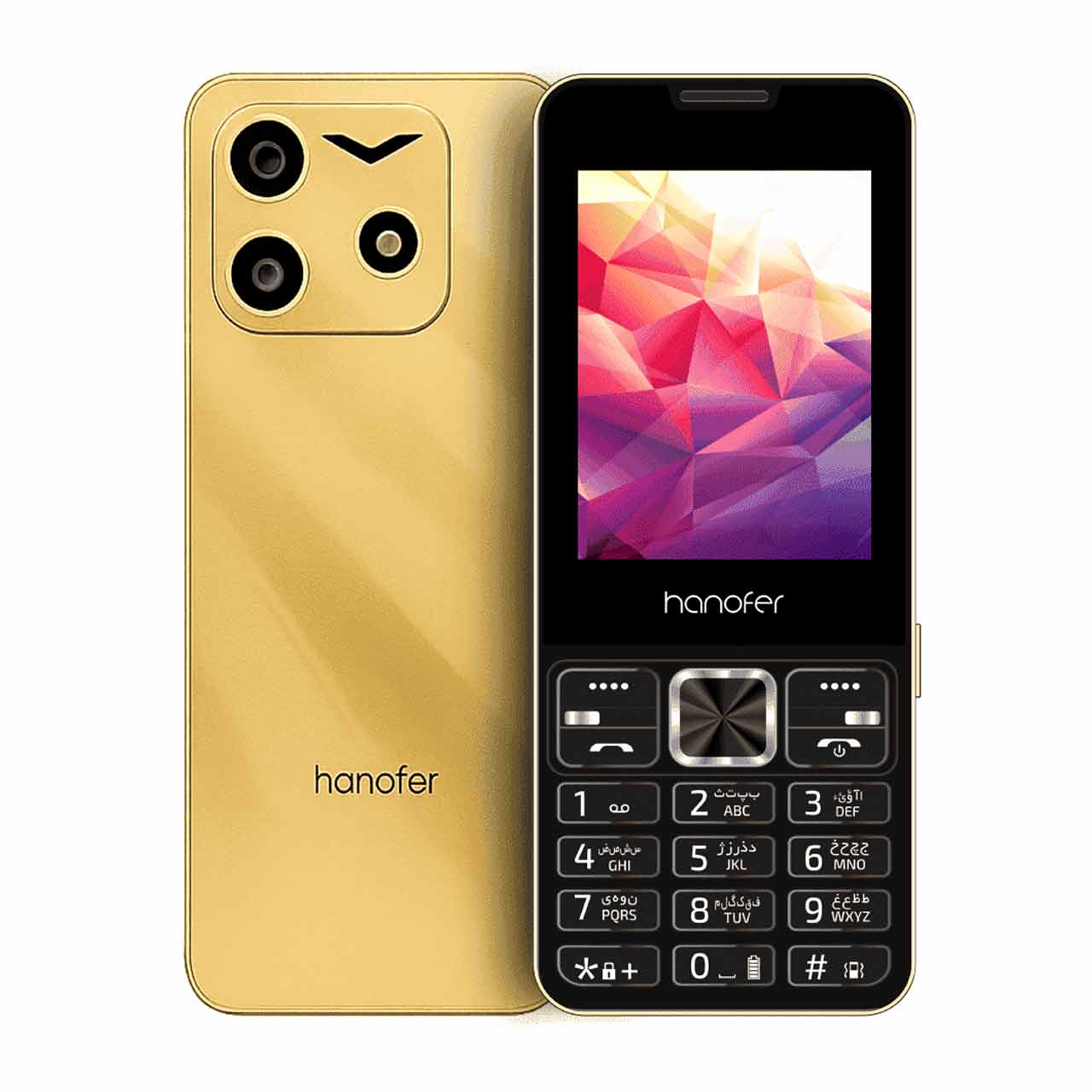 گوشی موبایل Hanofer مدل 15Pro HA-15ProDS ظرفیت 32 مگابایت - طلایی ...