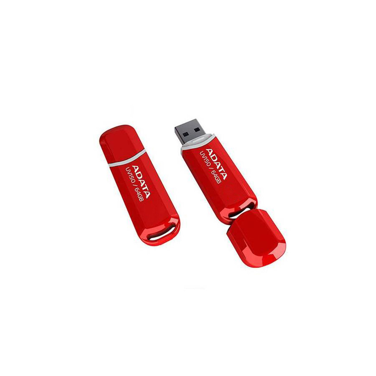 Adata UV150 USB 3.2 Flash Memory- 64GB قرمز (گارانتی مادام‌العمر شرکت ...