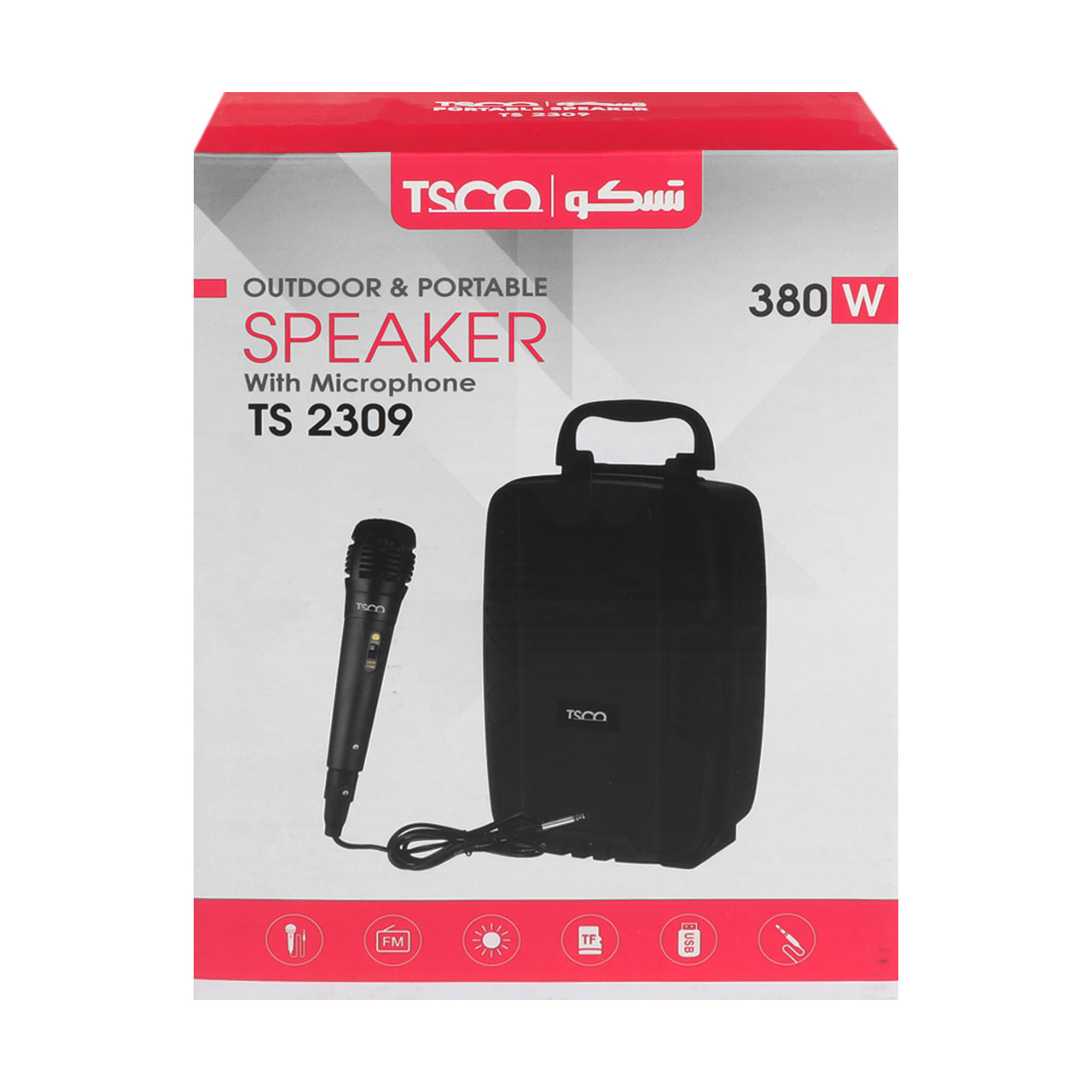 اسپیکر بی سیم تسکو مدل TS 2309-مشکی - فروشگاه - پنل فروشگاهی eways