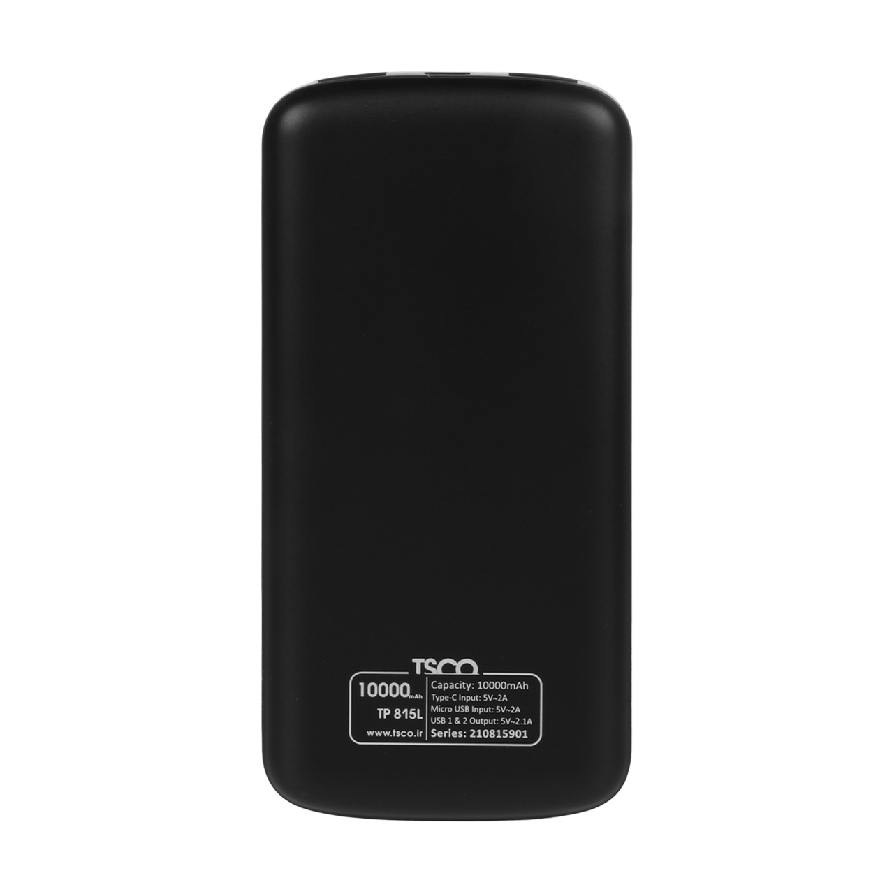 پاوربانک تسکو 10000 میلی آمپر مدل TP 815L - مشکی - فروشگاه - پنل فروشگاهی eways