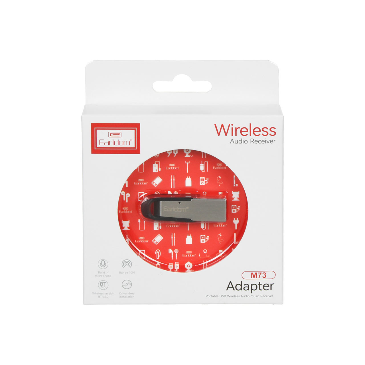 دانگل بلوتوث Earldom مدل ET-M73 - نقره ای - فروشگاه - پنل فروشگاهی eways